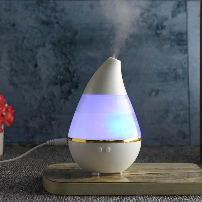 Jual WATER DROP ULTRASONIC HUMIDIFIER DIFFUSER 7 COLOR LED LIGHTS AUTO ...