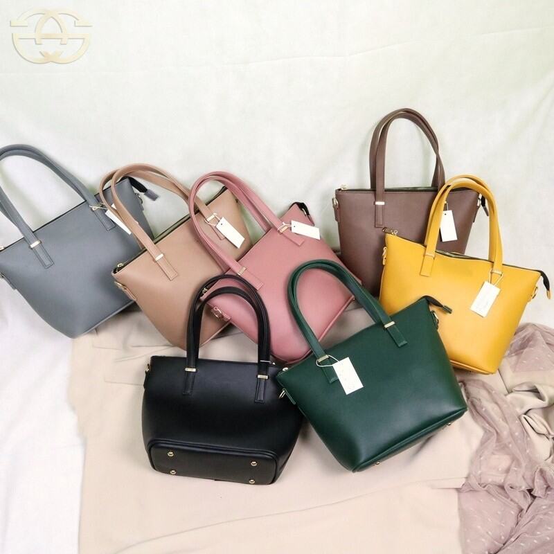 Jual Tote Bag Wanita ELEGAN / Tas Tote Gawang ELEGAN / Tas Bahu Wanita ...