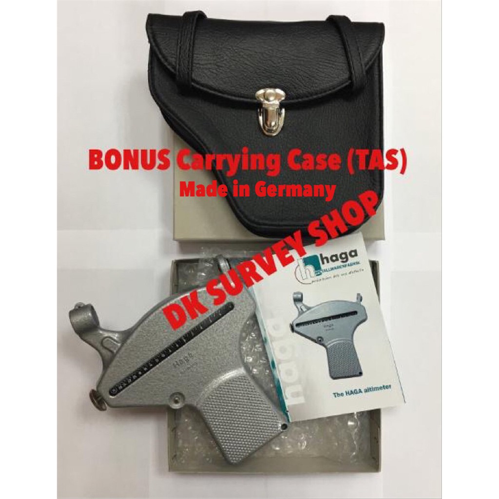 Jual HAGA Altimeter / Haga Meter JERMAN /Hagameter 6 Scale / Altimeter ...