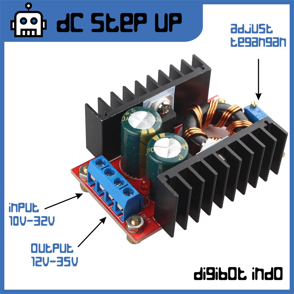 Jual Step Up Module - 10A 150W | Shopee Indonesia