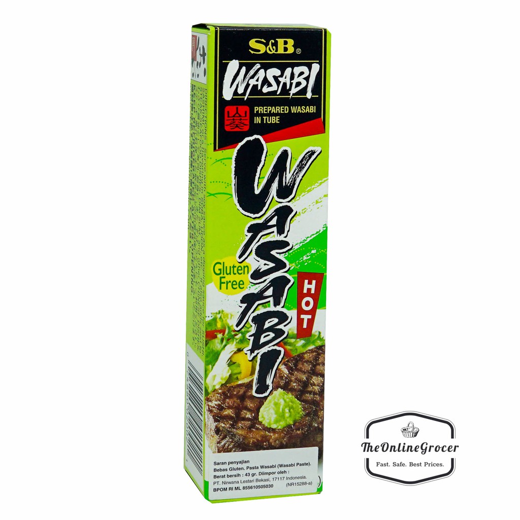 Jual S&B Wasabi Paste 43gr - Pasta Wasabi Jepang | Shopee Indonesia