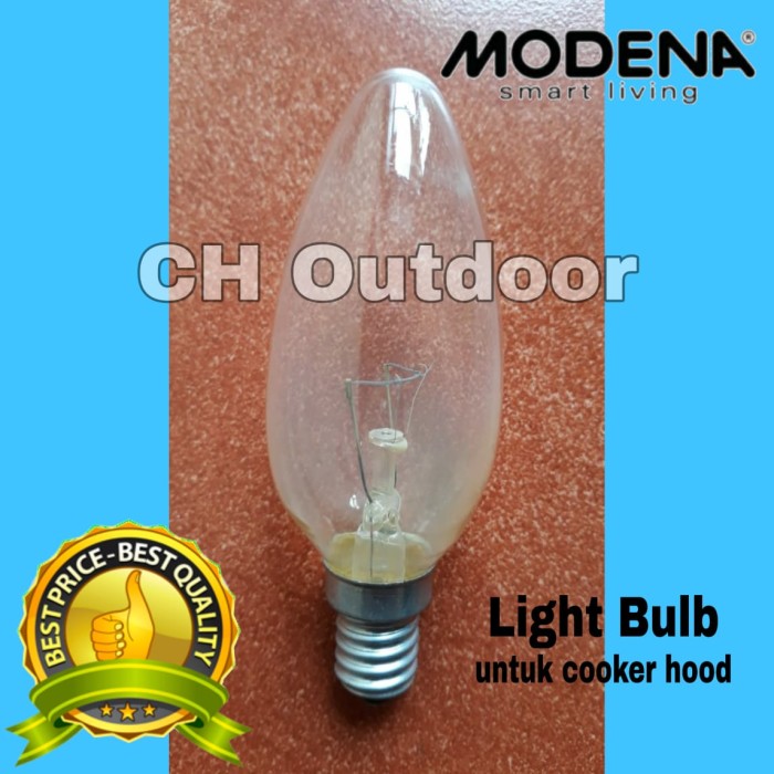 Jual LIGHT BULP LAMPU COOKER HOOD MODENA DC SX DAN PX | Shopee Indonesia