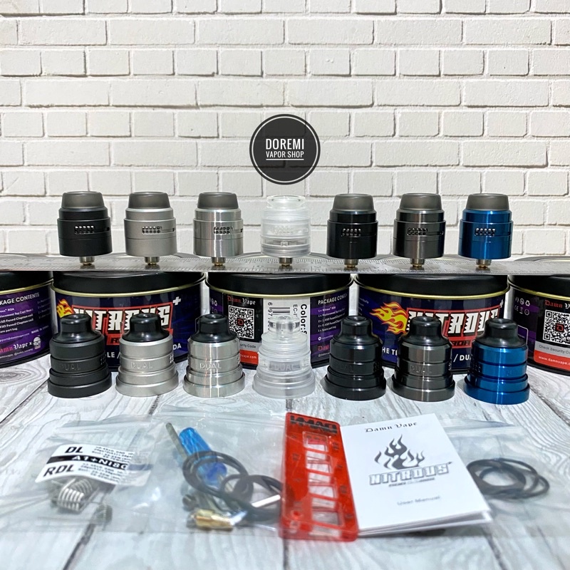 Jual RDA NITROUS + DUAL ORIGINAL | Shopee Indonesia
