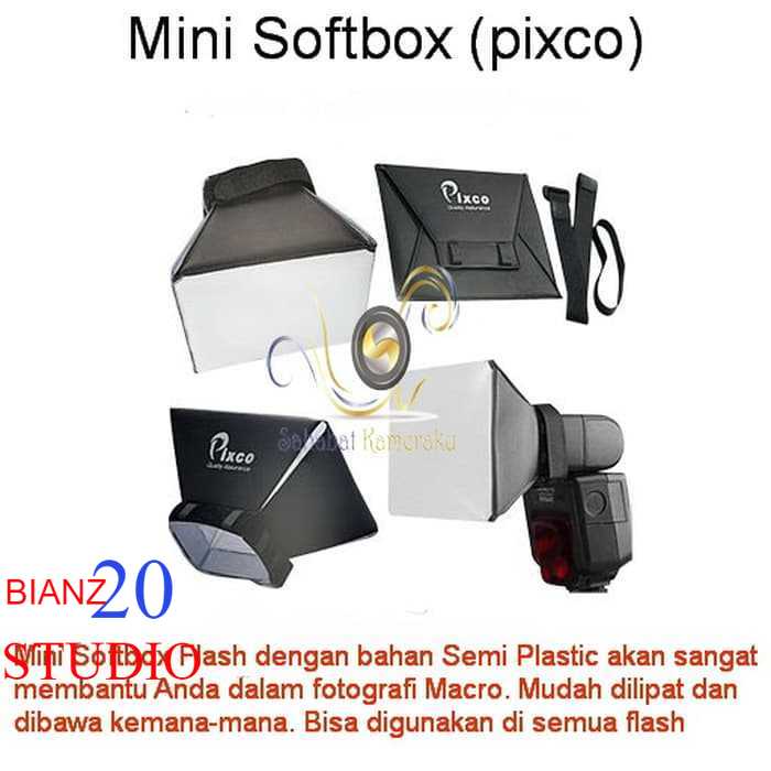 Jual Mini Softbox (13cm x 10.5cm) | Shopee Indonesia