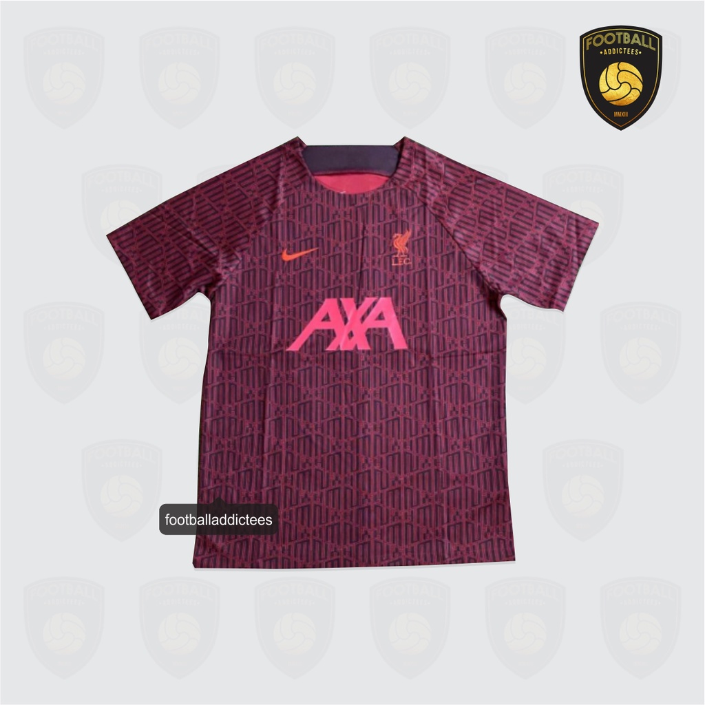 Jual JERSEY PRE MATCH LIVERPOOL 2022/23 MAROON | Shopee Indonesia