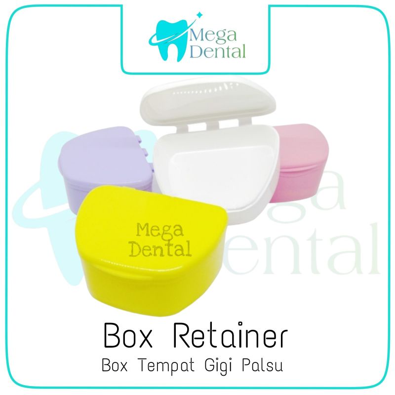 Jual Dental Box Retainer Tempat Gigi Palsu / Denture Box | Shopee Indonesia