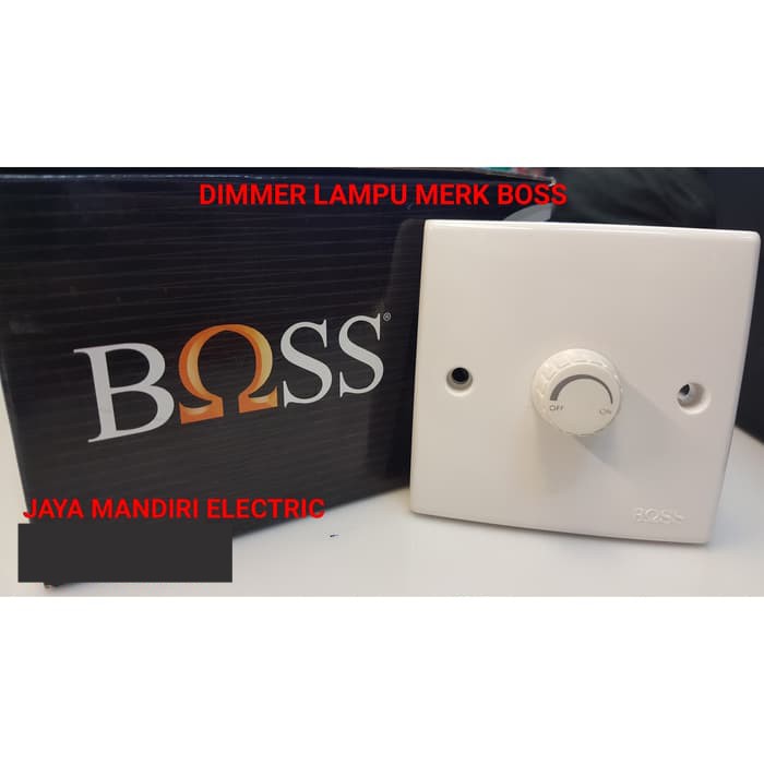 Jual SAKLAR DIMMER LAMPU BOSS / DIMER MODEL CLASIC CLIPSAL SCHNEIDER ...
