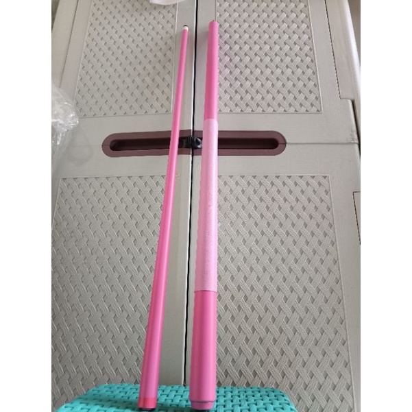 Jual stik billiard biliard play full pink joint ulir 5/16x18 kualitas ...