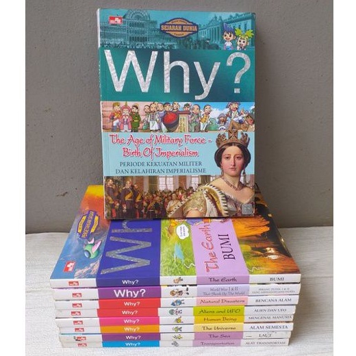 Jual Buku Komik WHY Series Science Pengetahuan Dasar | Shopee Indonesia