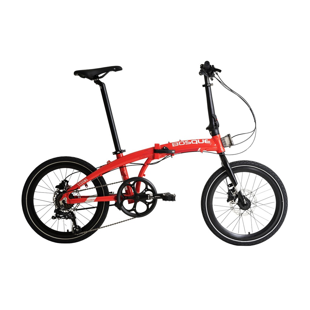 Jual Element Folding Bike Ecosmo 8 Speed Edisi BOSQUE Baim Wong ...