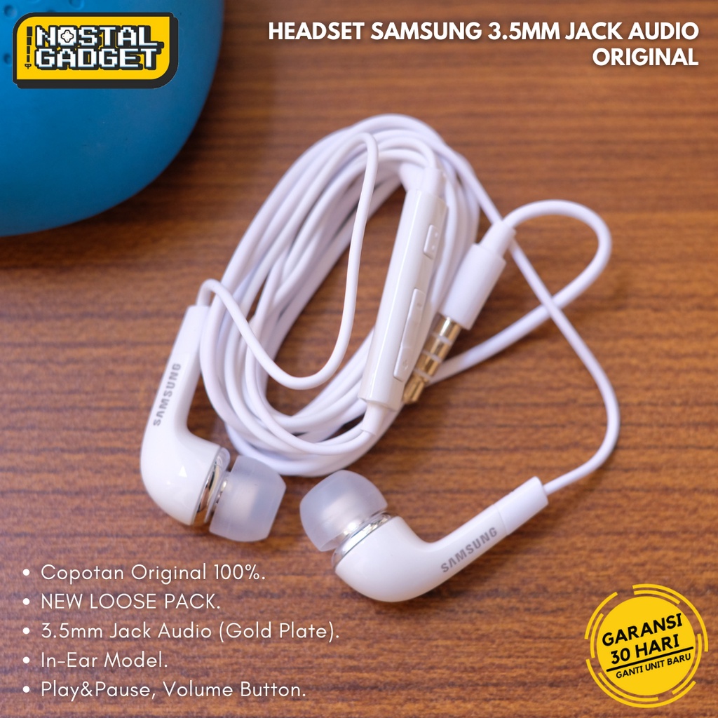 Jual Headset Samsung 3.5mm Jack Audio Sporty In Ear Model Original ...