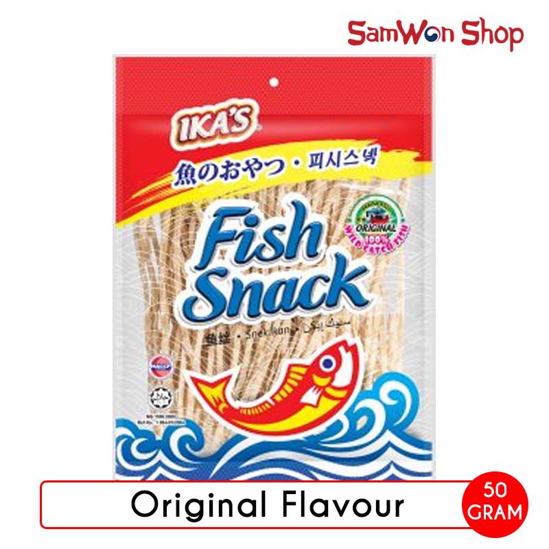 Jual FISH SNACK MERK IKA'S 50 GRAM - JUHI SNACK CEMILAN IKAN BERVARIAN ...