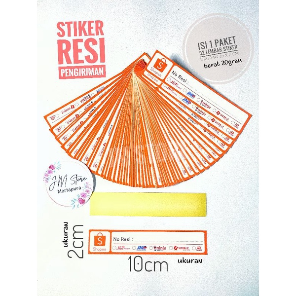Jual Stiker resi label | Shopee Indonesia