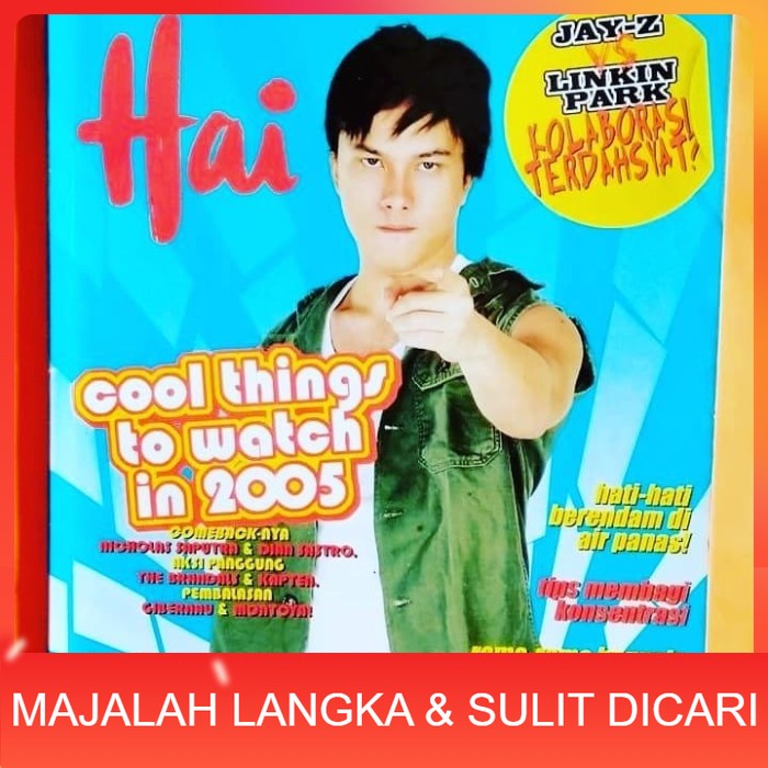 Jual Majalah HAI No.3 Jan 2005 Cover NICHOLAS SAPUTRA Langka | Shopee ...