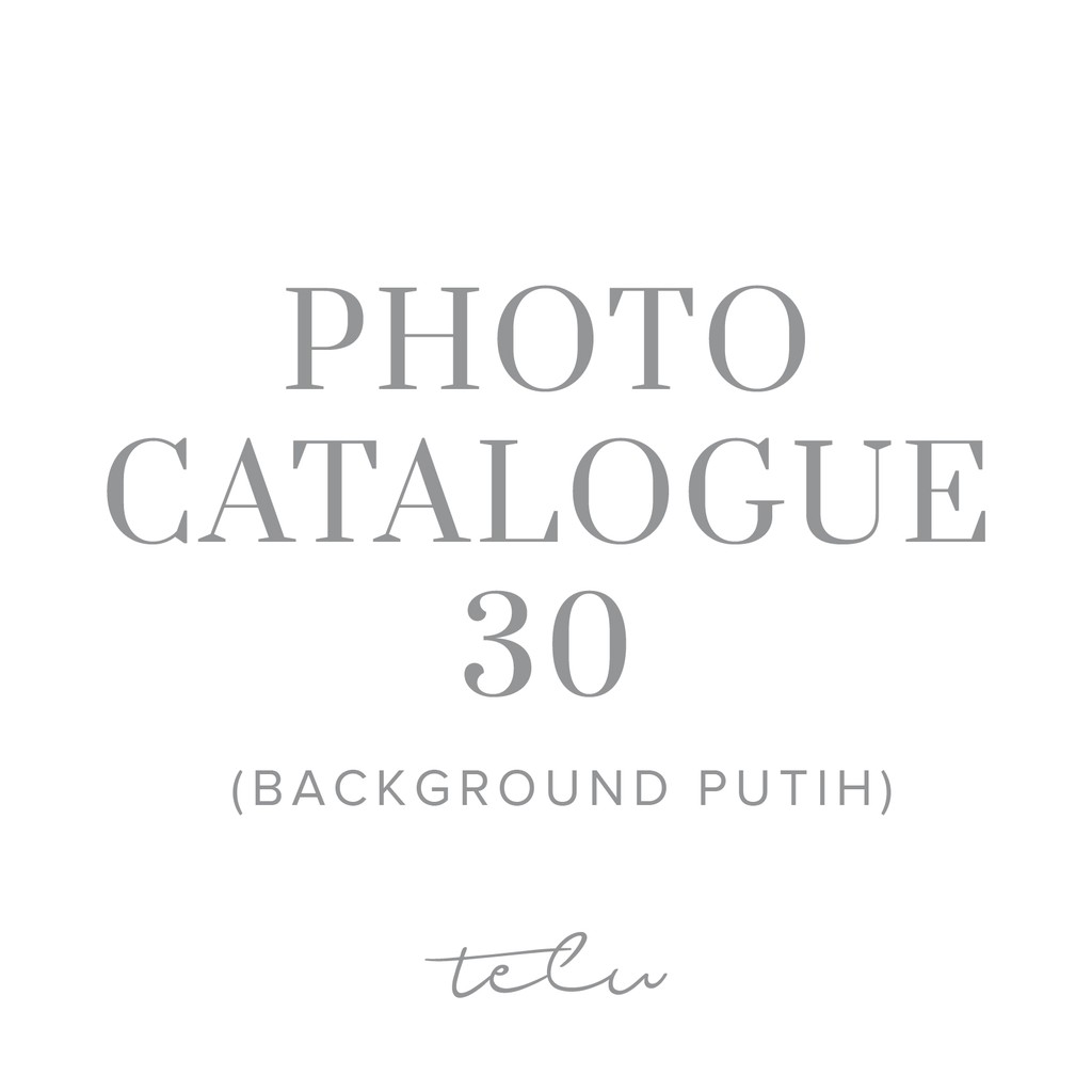 Jual Jasa Foto Catalogue 30 Frames (Background Putih) | Shopee Indonesia