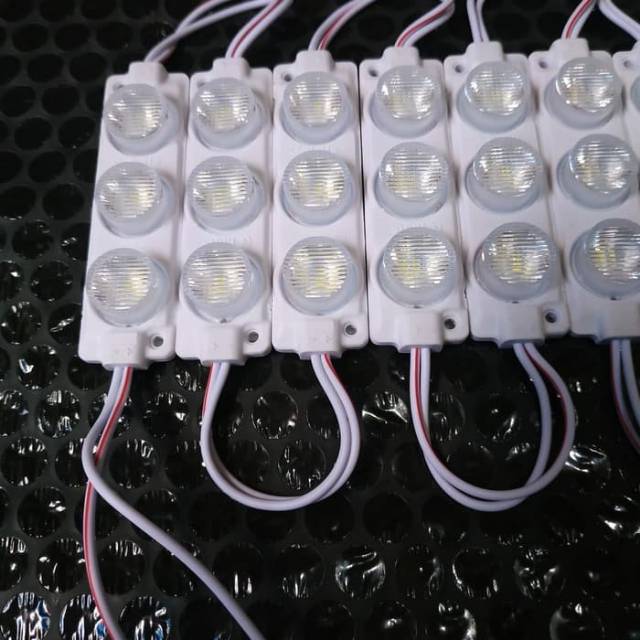 Jual Lampu Led Module 3 Watt 12V / Led Modul 3 Mata Besar -Putih | Shopee Indonesia