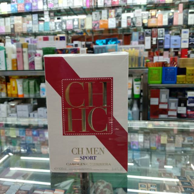 Jual CAROLINA HERRERA CH SPORT ORIGINAL FOR MEN EAU DE TOILETTE 100ML ...