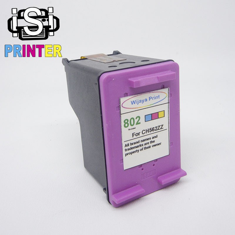 Jual isiprinter - Tinta 802 Color Cartridge hp Compatible - Warna ...