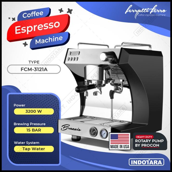 Jual Mesin Kopi Espresso / Espresso Machine Ferratti Ferro Fcm-3121A ...