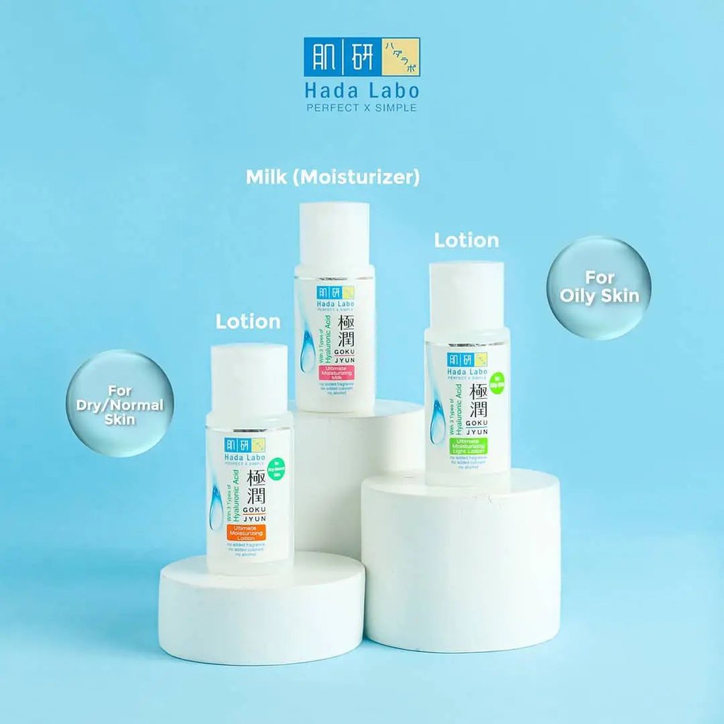 Jual HADA LABO ( MOIST MILK, MOIST LOTION, LIGHT LOTION, WHITENING ...