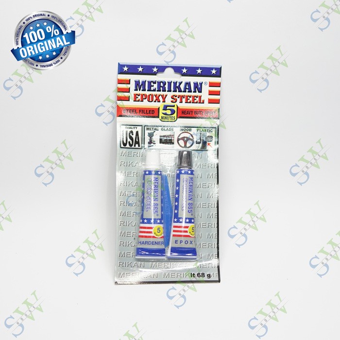 Jual Lem Plastik / Besi / Kayu / Keramik | Epoxy Plastic Steel Merikan ...