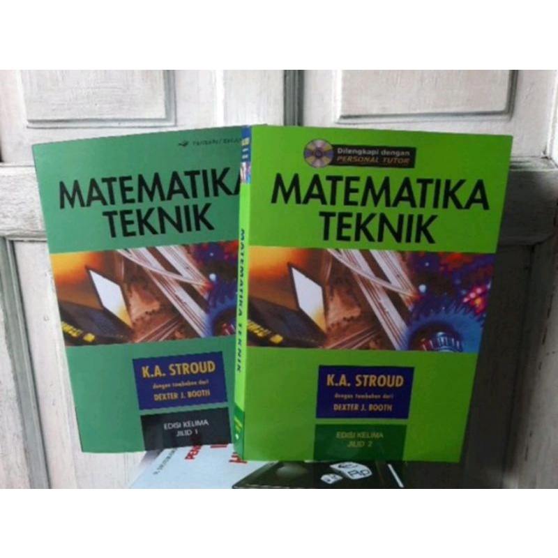 Jual Buku Matematika teknik edisi 5 kelima jilid 1 dan 2 by K A Stroud ...