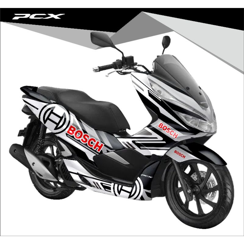 Jual Decal PCX 150 lokal custom motif Full Body variasi motor printing ...