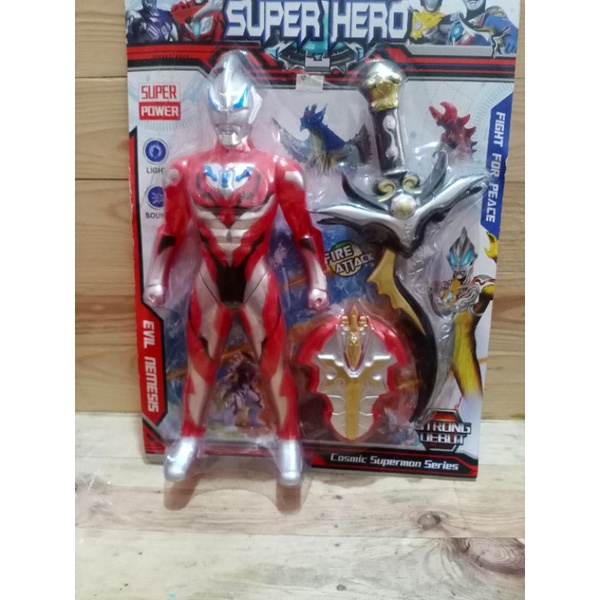 Jual figure ultraman geed plus pedang dan perisai | Shopee Indonesia