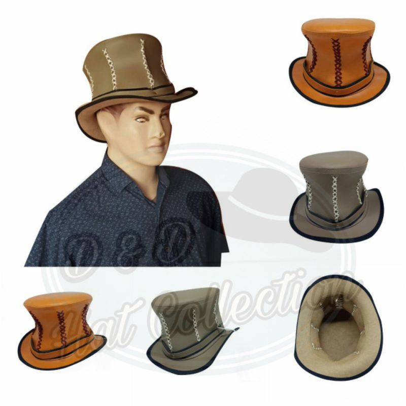 Jual Topi Klasik Steampunk Corset High Top Hat Topi Musisi | Shopee ...