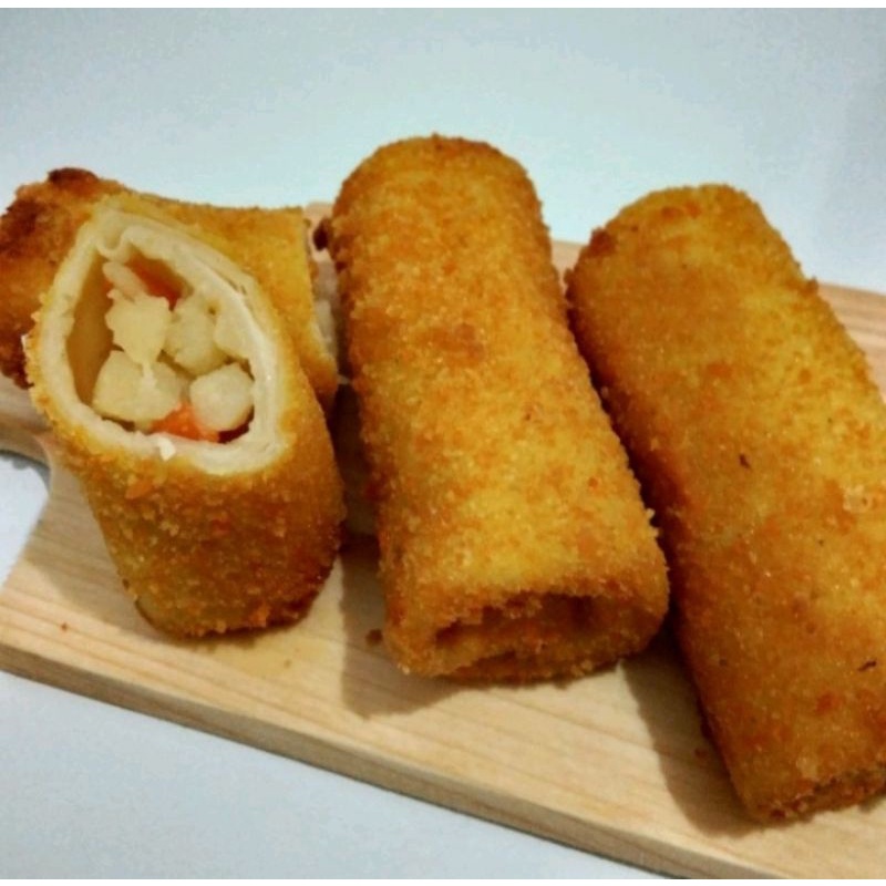 Jual [KEMASAN BOX] Risoles Frozen JUMBO homemade | Shopee Indonesia