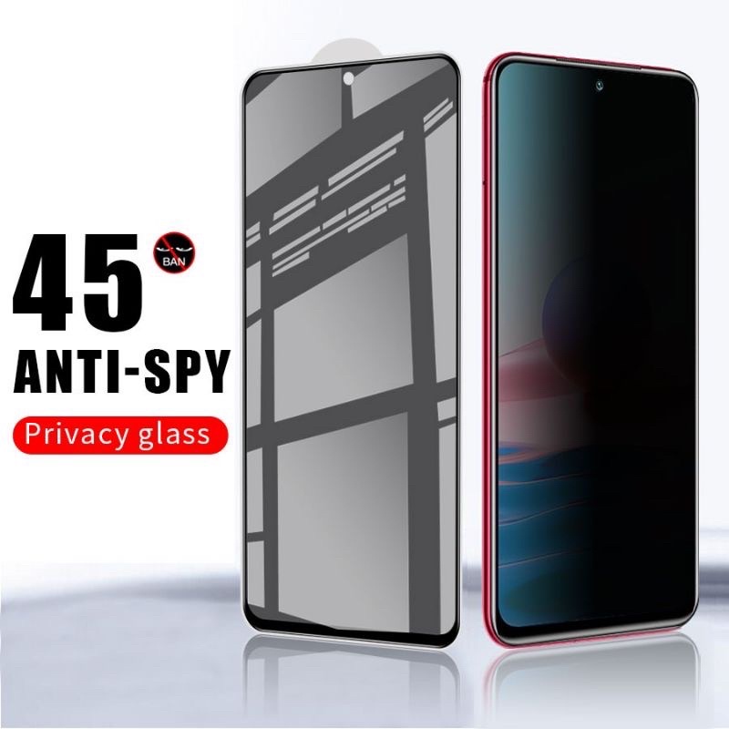 Jual Tempered Glass Anti Spy Full Layar Xiaomi Poco X3 X3 Gt X3 Nfc X3 Pro X4 Nfc X4 Gt X4 Pro ...