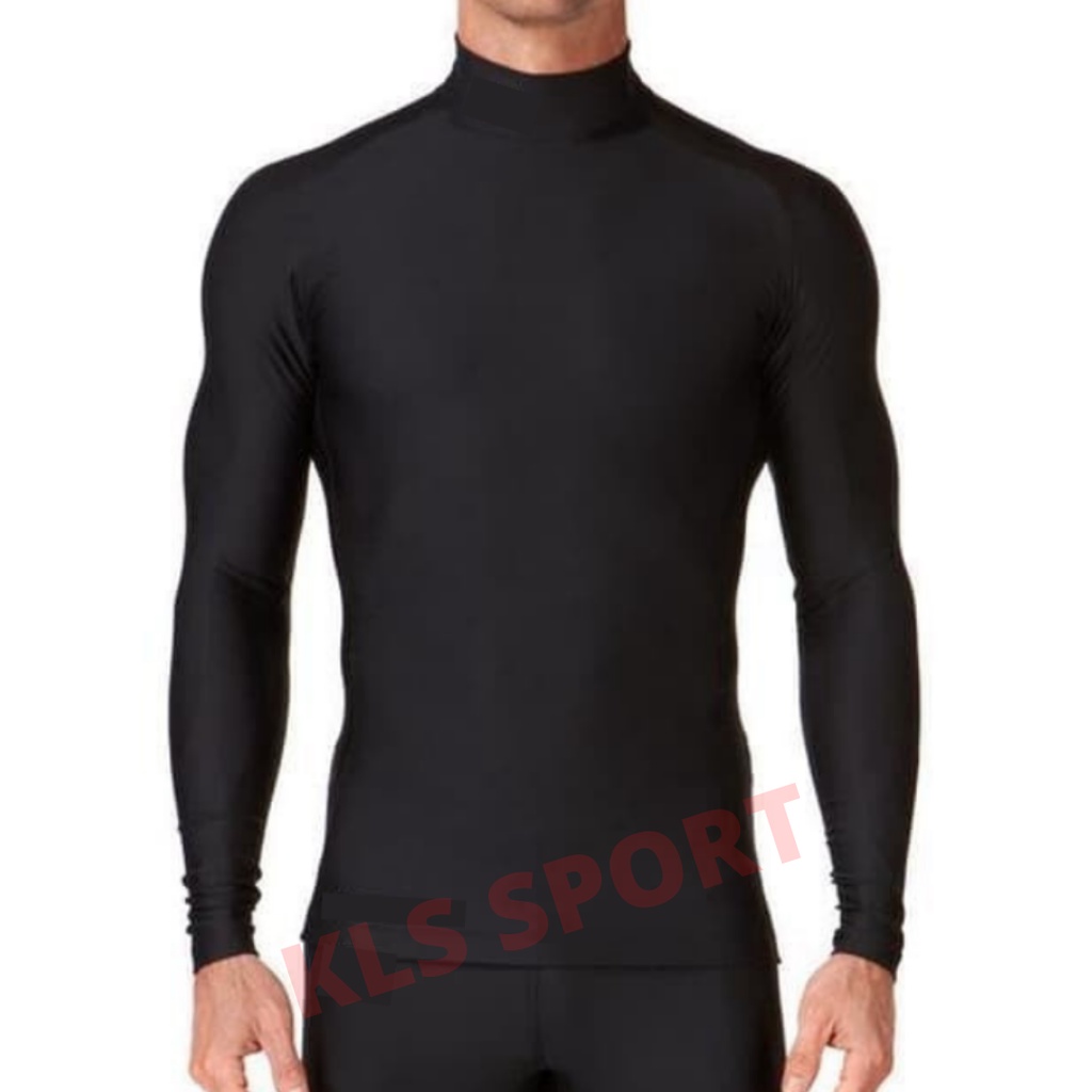 Jual Manset Pria Baju Olahraga Base Layer Tanpa Lubang Jari, Mangset ...