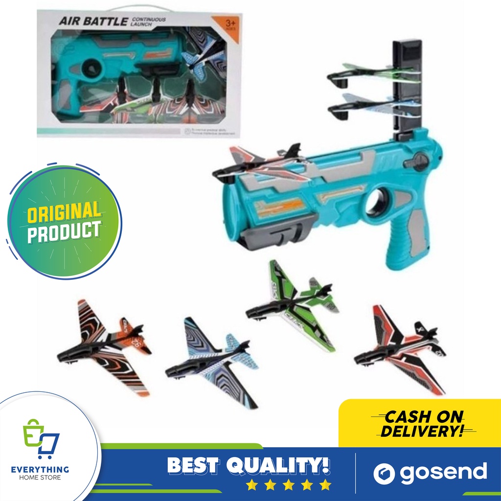 Jual Air Plane Launcher Airplane Mainan Pistol Pesawat | Shopee Indonesia