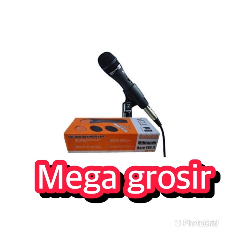Jual Mic kabel TOA ZM-270 Original / microphone toa zm 270 | Shopee ...