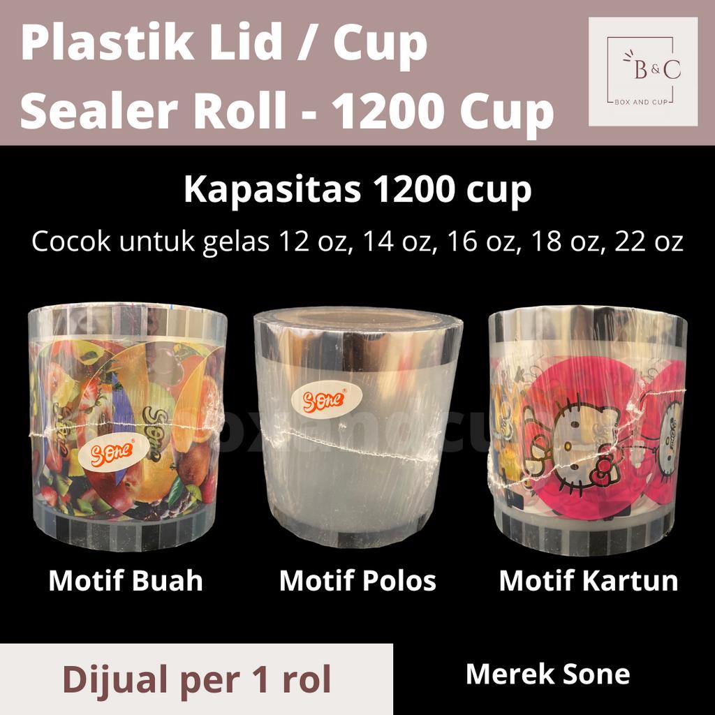 Jual Plastik Lid Sealer Cup Roll / Plastik Press Segel Gelas Plastik ...