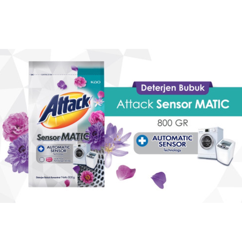 Jual Attack Sensor Matic Powder 800 Gr | Shopee Indonesia