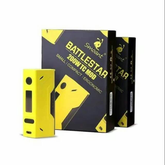 Jual SMOANT BATTLESTAR 200 WATT TC MOD AUTHENTIC | Shopee Indonesia