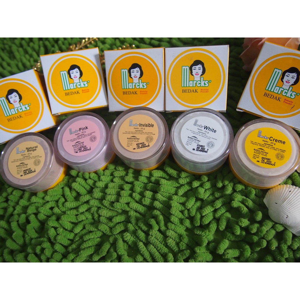 Jual Bedak marks tabur beauty powder 20gram | Shopee Indonesia