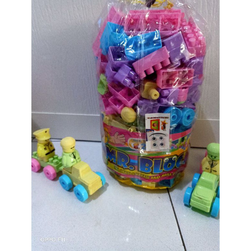 Jual (COD) MAINAN ANAK BLOCK MR MONTIR 236 PCS | Shopee Indonesia