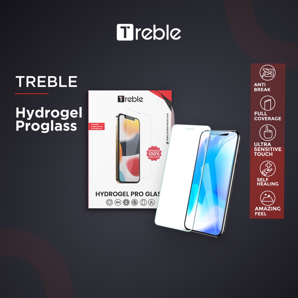 Jual TRB X JOY Hydrogel Pro Glass Anti Break Screen Protector Handphone ...