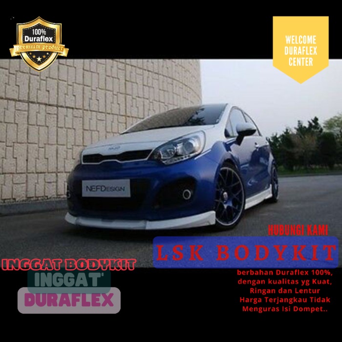 Jual Bodykit kia rio sport Z3 BODIKIT BODY KIT GRADE-A kuat-tebal ...