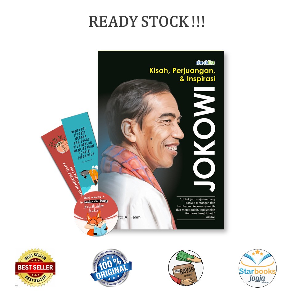 Jual Checklist - Buku Jokowi Sebuah Kisah, Perjuangan & Inspirasi ...