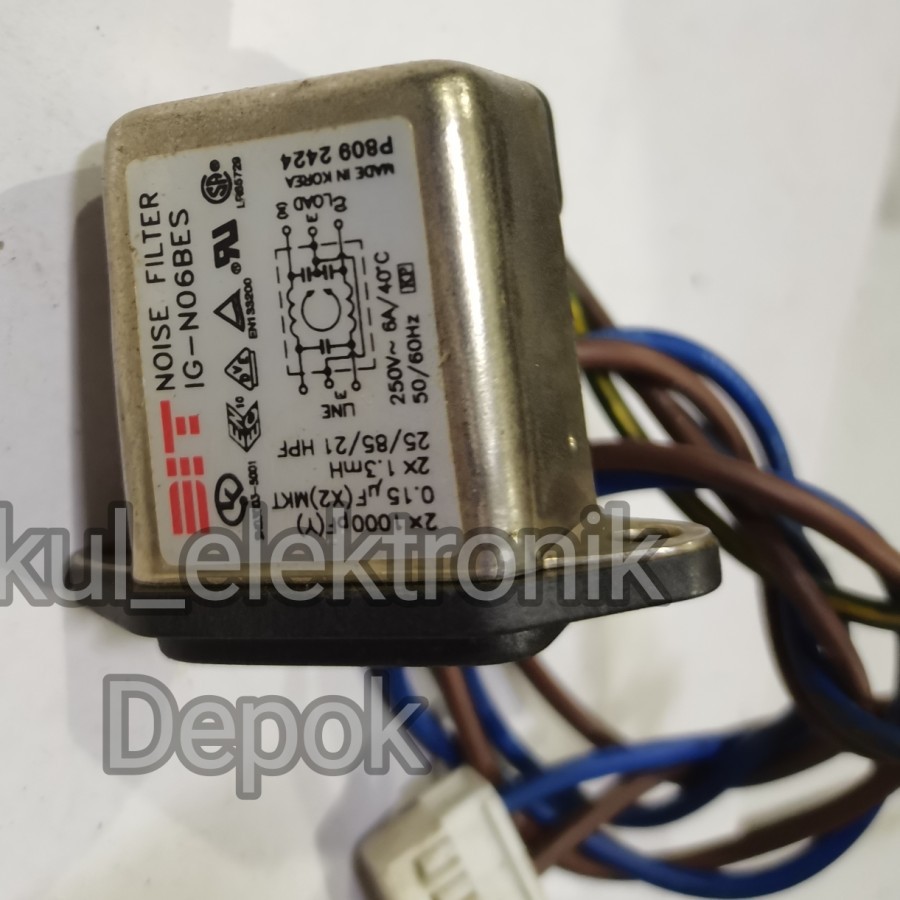 Jual socket ac power + emi filter | Shopee Indonesia