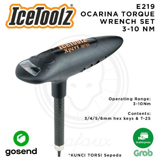 Jual ICETOOLZ Ocarina Torque Wrench Set 3-10 Nm Kunci Torsi Sepeda E219 | Shopee Indonesia