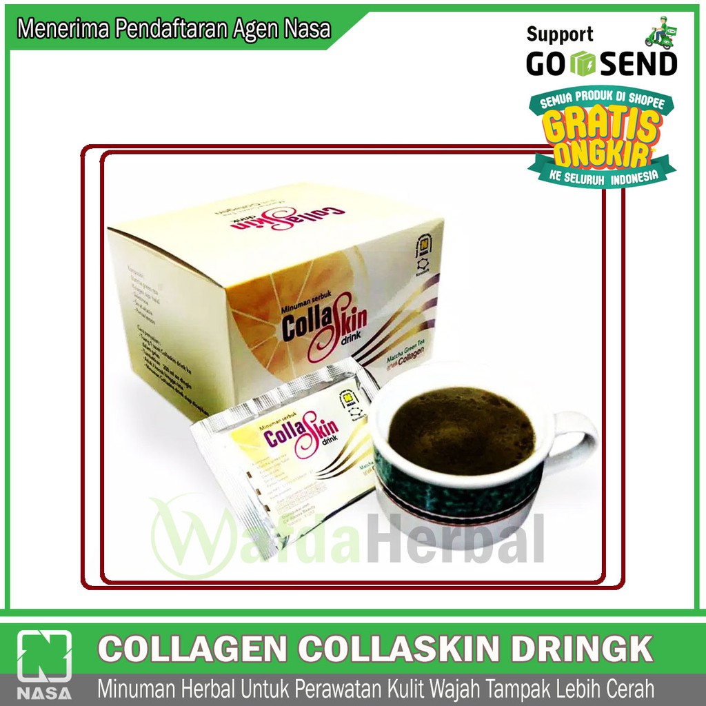 Jual Collagen Drink Nasa - Collaskin Drink - Minuman Pemutih Kulit ...