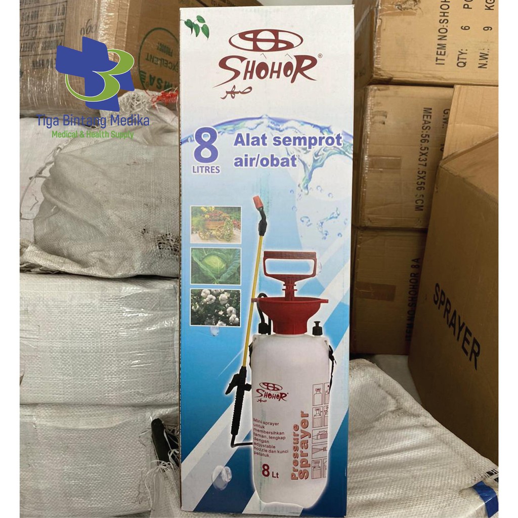 Jual Semprotan Disinfektan / insektisida / pestisida sprayer 8 Liter ...