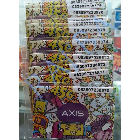 Jual KARTU PERDANA SP AXIS 0k NASIONAL ZERO FRESH SEGEL | Shopee Indonesia