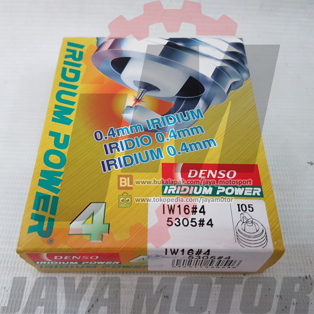 Jual Busi Kijang 4K / 5K / 7K / EFI / Corolla GL / Starlet (IW16) Denso Iridium | Shopee Indonesia