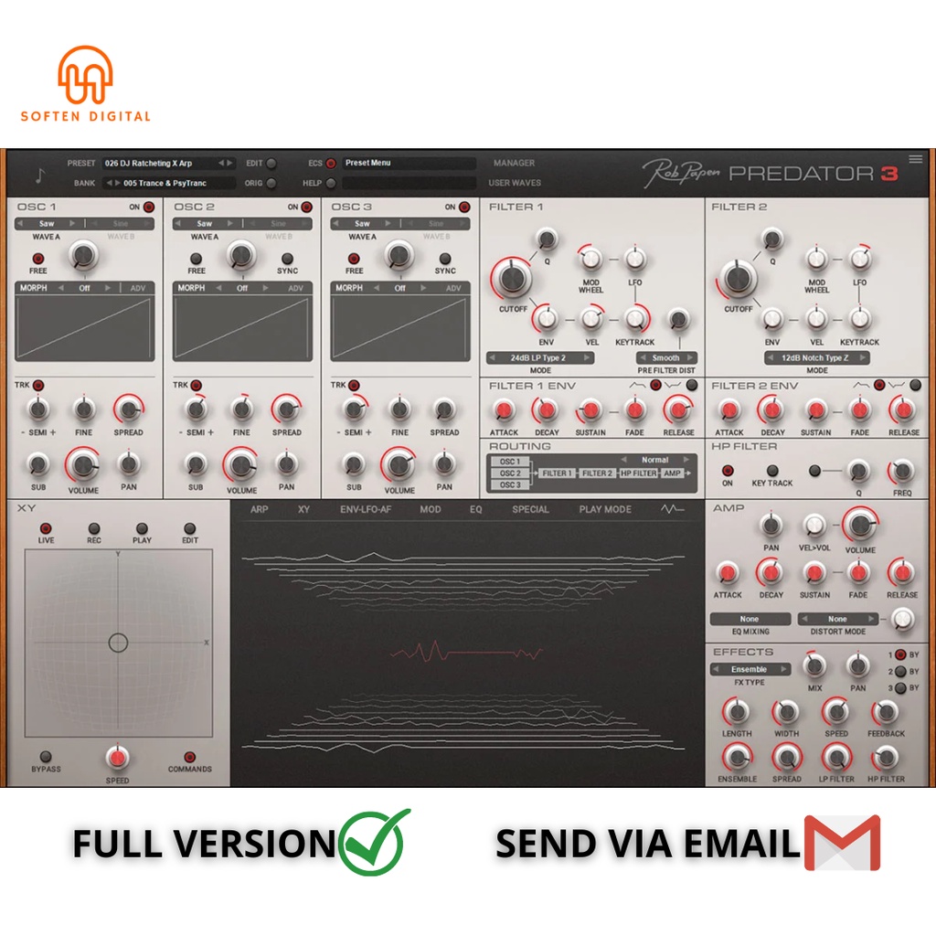 Jual Rob Papen Predator-3 v1 VSTI Plugin uccessor of the legendary ...