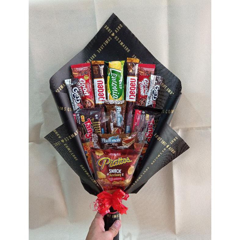 Jual New Produk Bucket Snack Untuk Sidang Wisuda (Bisa Custem Snack Dan ...